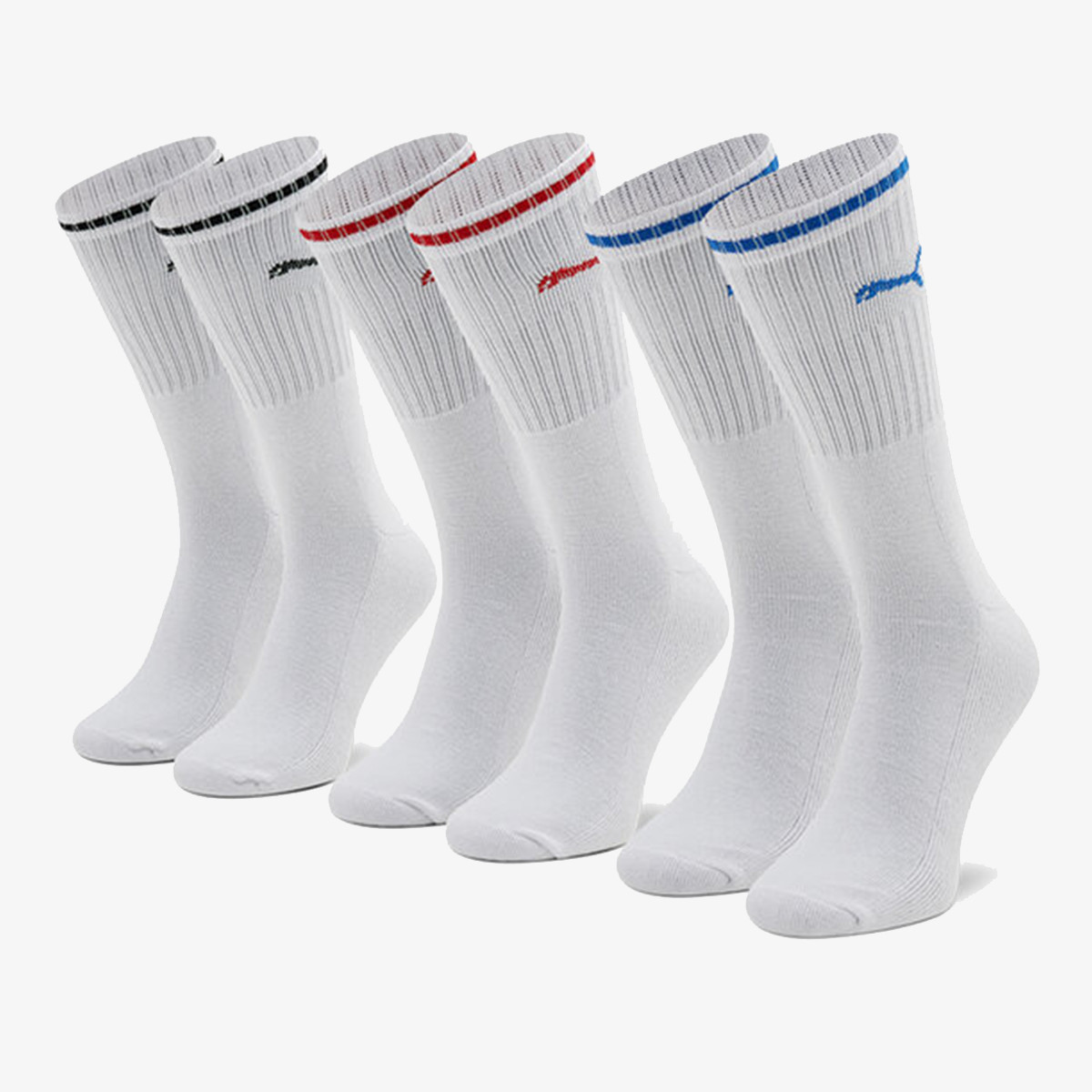 PUMA ČARAPE Crew Stripe 3P | Extra Sports - Online Shop