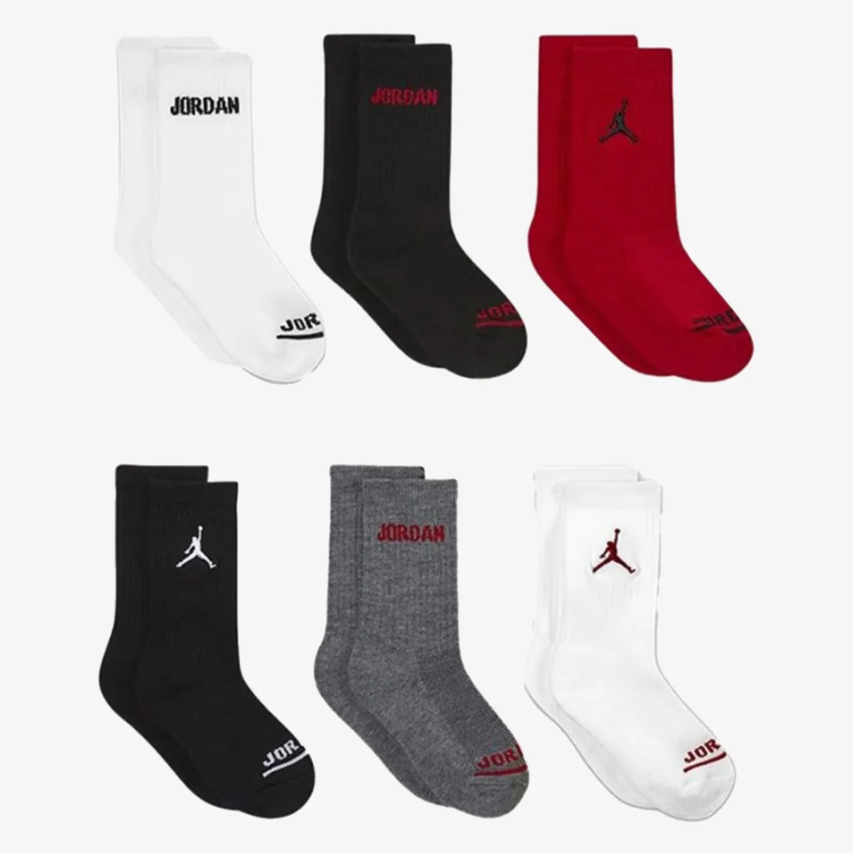 NIKE ČARAPE JHB JORDAN LEGEND CREW 6PK | Extra Sports - Online Shop