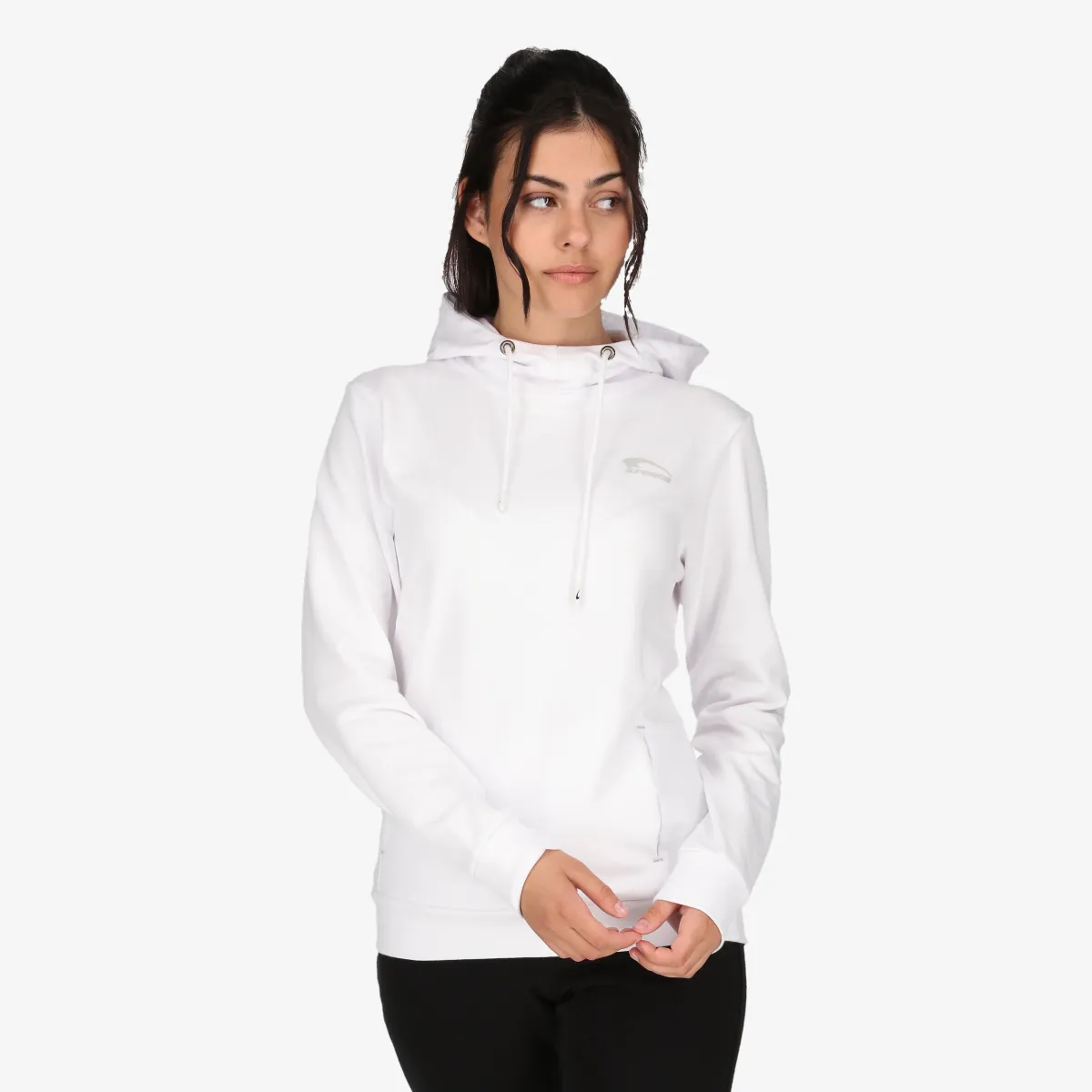 KRONOS Dukserica Bianca Hoody | Extra Sports - Online Shop