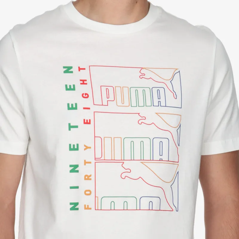 PUMA Majica PUMA GRAPHICS Triple No. 1 Logo Tee | Extra Sports - Online ...