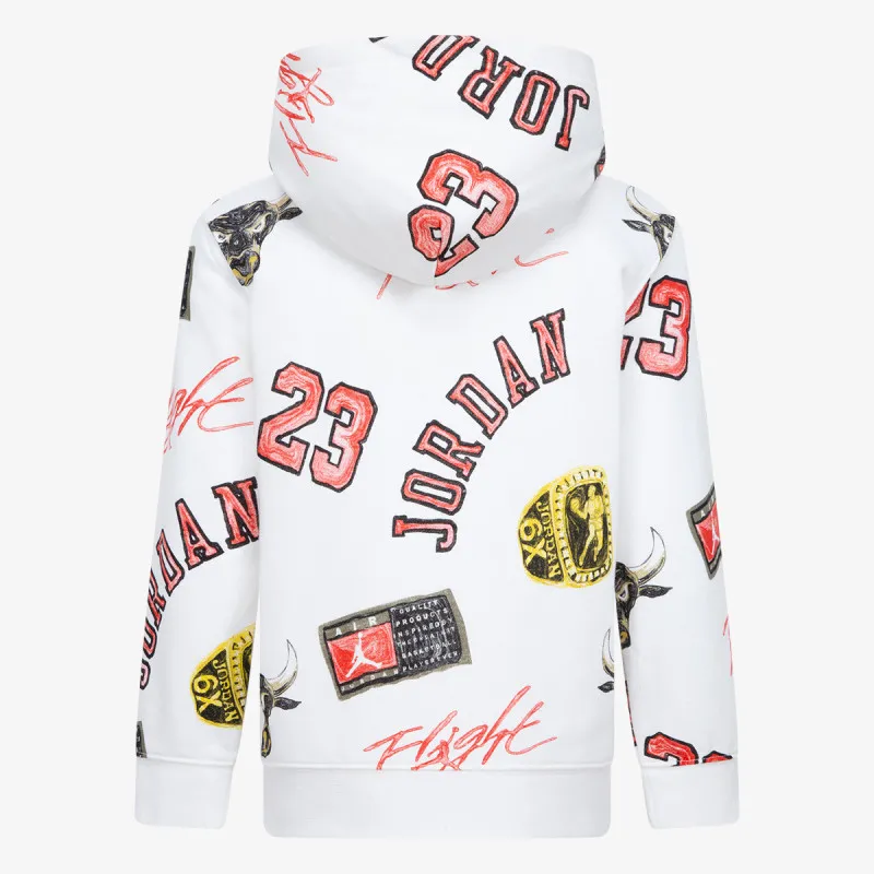 NIKE Dukserica JDB MJ ESSENTIALS FT AOP PO | Extra Sports - Online Shop