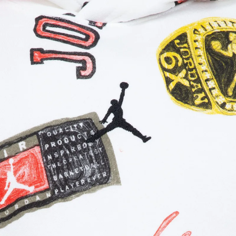 NIKE Dukserica JDB MJ ESSENTIALS FT AOP PO | Extra Sports - Online Shop