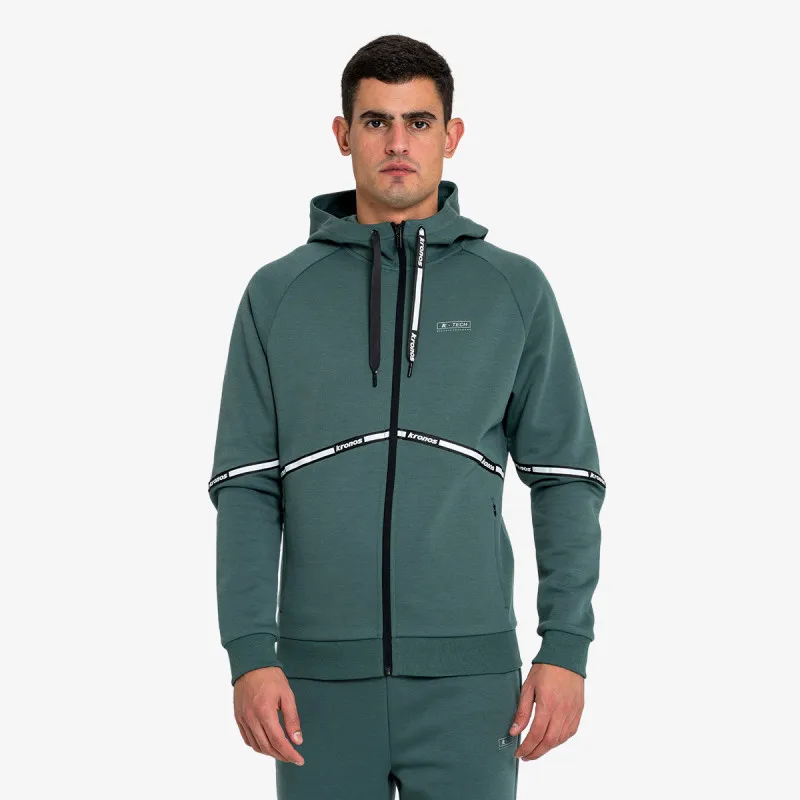 KRONOS Dukserica KRONOS MENS FULL ZIP HOODY | Extra Sports - Online Shop